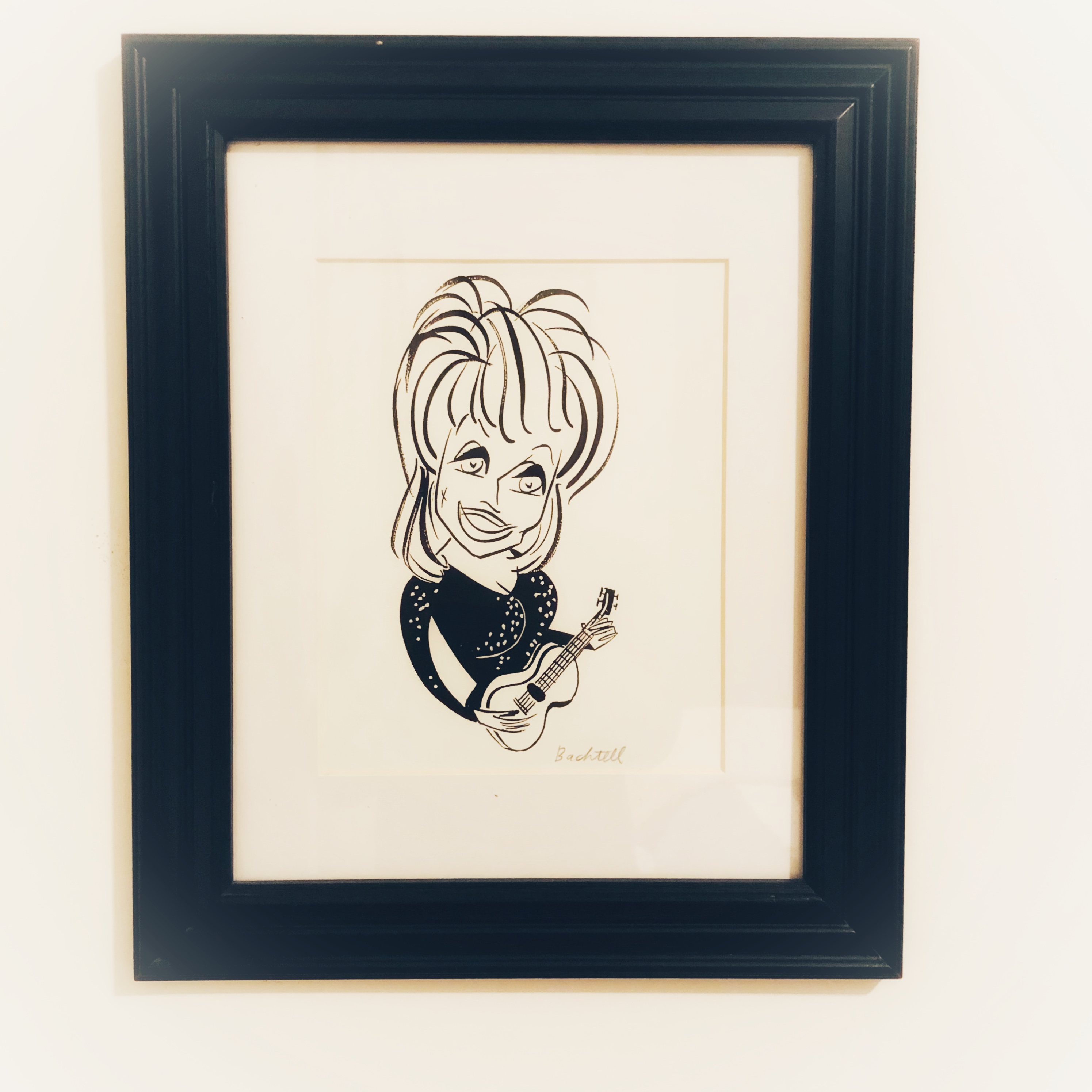 Dolly Parton Drawing – Indirect Objects